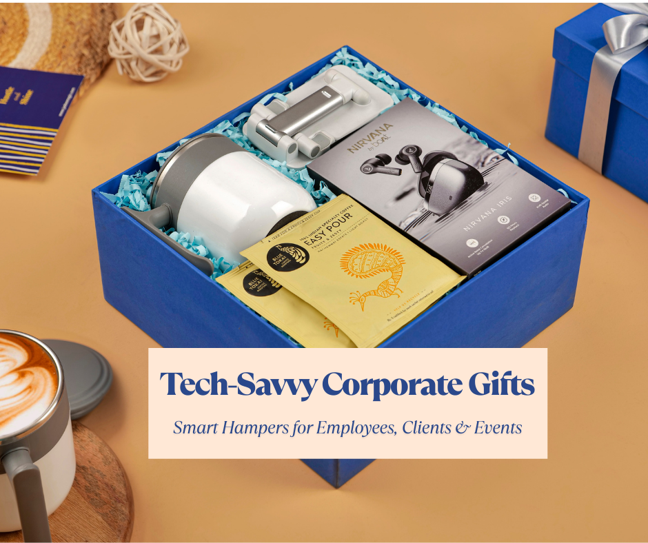Tech-Savvy Corporate Gifts: Smart Hampers for Employees, Clients & Eve